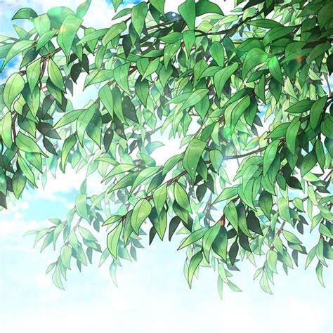 여름 나뭇가지 브러시png 10종 픽셀플러스