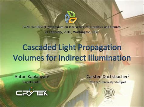 Acm Siggraph Symposium On Interactive 3 D Graphics