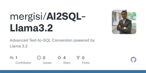 Github Mergisiai2sql Llama32 Advanced Text To Sql Conversion Powered By Llama 32