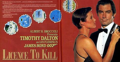 007 Licence To Kill Videogames Advert In The Late 80s Amiga Amstrad Atari St Bbc Micro C64