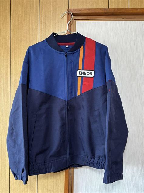 Eneos 制服 ブルゾン エネオス ユニフォーム Lサイズ メルカリ