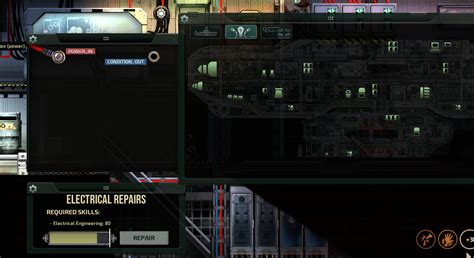 status monitor doesn t show all relevant items in electrical menu