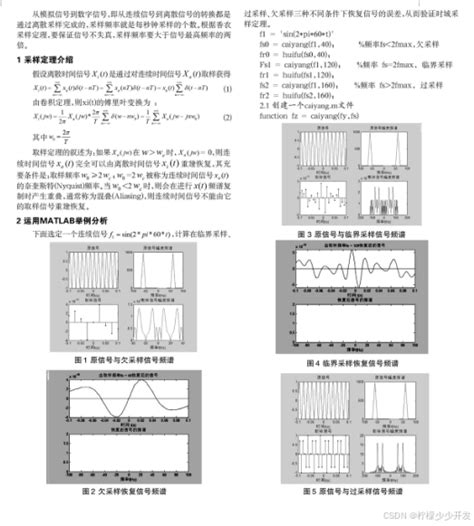 时域采样定理matlab实现matlab时域采样理论的验证 Csdn博客 时域采样定理matlab实现matlab时域采样理论的验证 Csdn博客