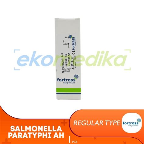 Jual Reagen Widal Salmonela Fortress Salmonella Para Thypi Per Vial
