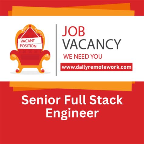 Senior Fullstack Engineer Wanted
