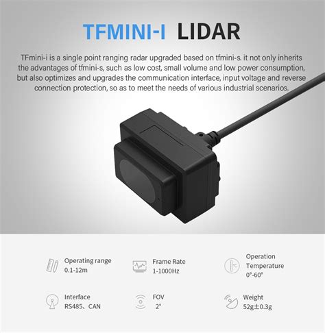 benewake tfmini i lidar range finder sensor module tof single point