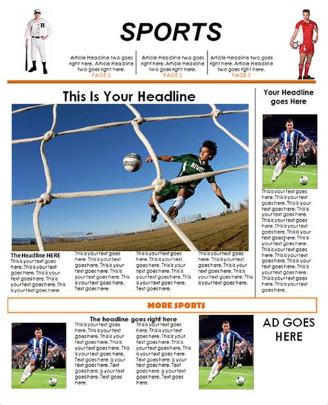 Free 5 Sample School Newspaper Templates In Pdf Ms Word