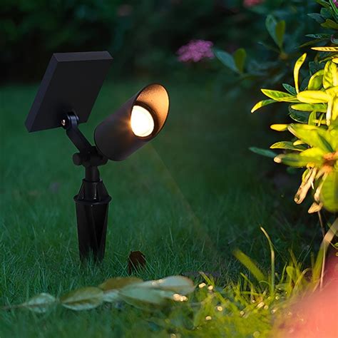Solar Waterproof Spotlights For Outdoor Lawn Garden And Yard Flyachilles