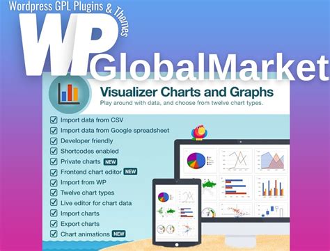 Themeisle Visualizer Charts And Graphs Pro Wordpress Gpl Plugin And