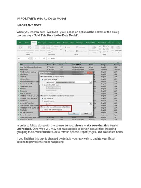Excel Privot Pdf