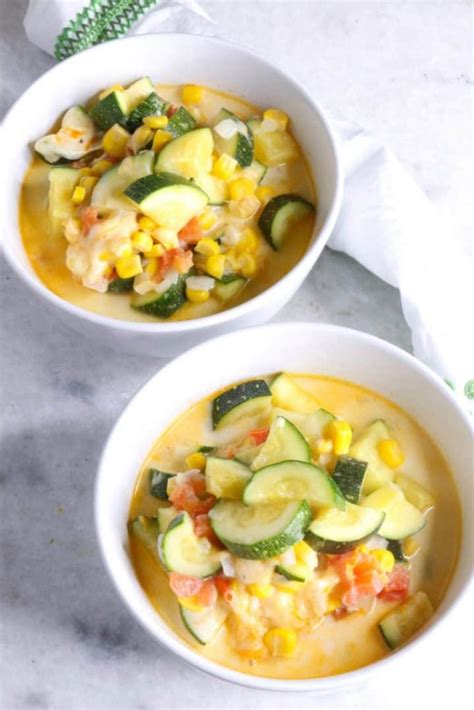 Calabacitas Con Queso Mexican Zucchini Soup