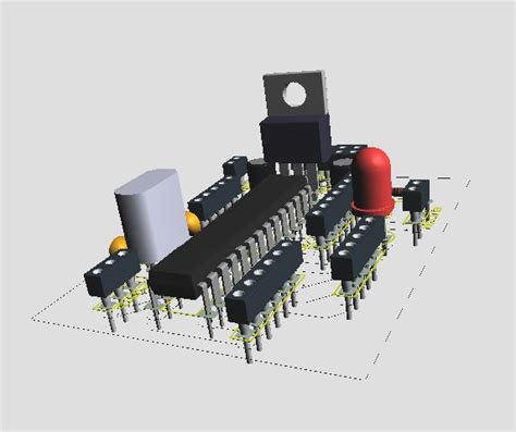 Atmega8 System Minimum Circuit ~ Electrical Engineering