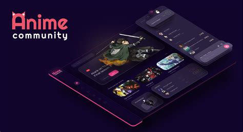 Anime Community Uiux Figma