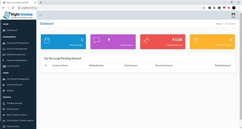right invoice billing system php script by swarupb codester