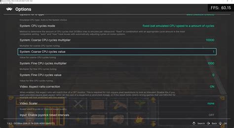 Migrating Per Game Settings From Vanilla Dosbox To Dosbox Pure