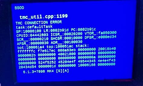 Mmu3 Tmcutilcpp1199 Tmc Connection Error Hardware Firmware And Software Help Prusa3d Forum