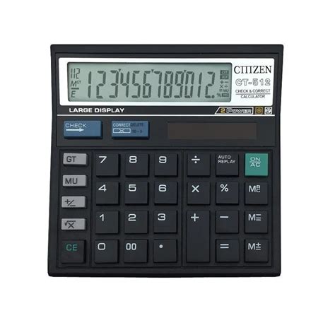 Citizen Calculator Ct 512 Shoukat Sons