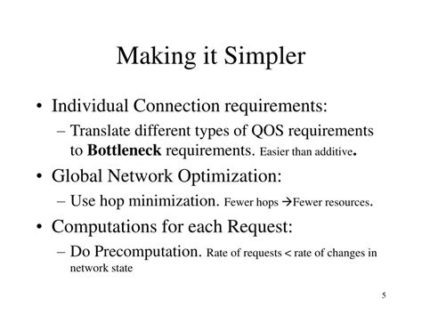 Ppt Qos Routing The Precomputation Perspective Powerpoint