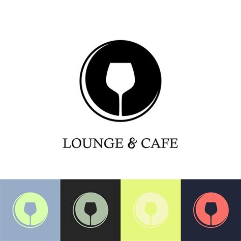 Premium Vector Lounge Amp Cafe Logo