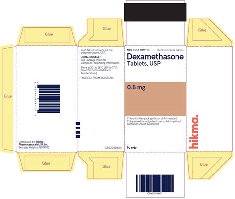 Dexamethasone Hikma Pharmaceuticals Usa Inc Fda Package Insert