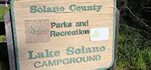 Lake Solano Park Campground Campsite Photos Reservations Info
