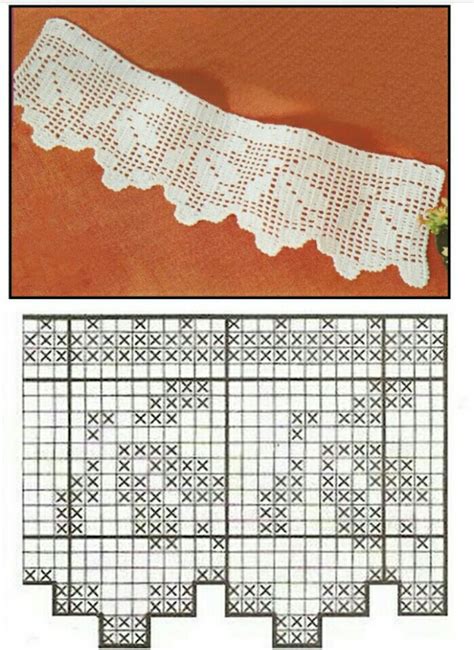 코바늘 바란스 커튼 도안 모음 네이버 블로그