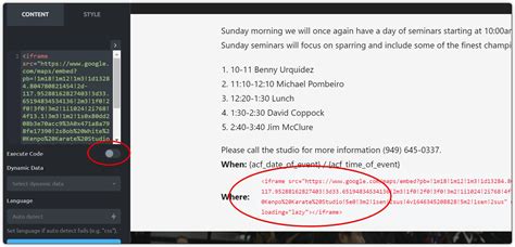SOLVED Iframe Embed Google Map How To Bricks Community Forum