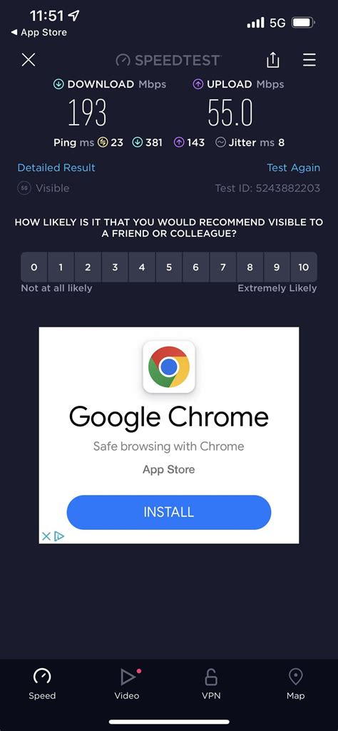 Fastest Speeds Ive Ever Seen With Visible Rvisible