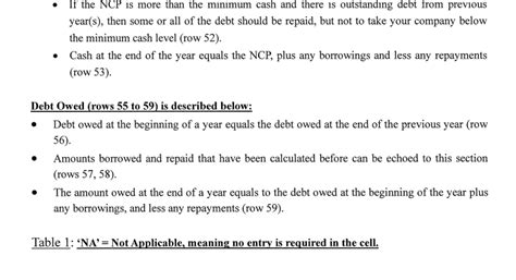 solved refer to table 1 write the excel formula for each