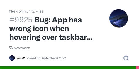 App Has Wrong Icon When Hovering Over Taskbar Icon Todo Use Appwindow