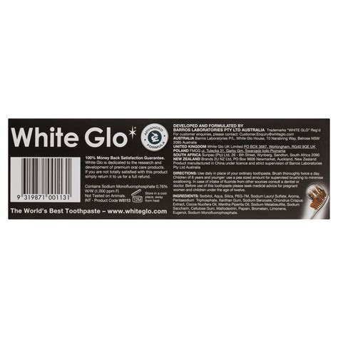 Coconut Oil Whitening Toothpaste White Glo Uk