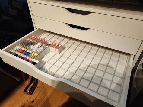Gridfinity Base For Ikea Alex Wide Drawers By Caseymclovin Download Free Stl Model