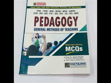 pedagogy general methods of teaching multiple choice questions mcq prof