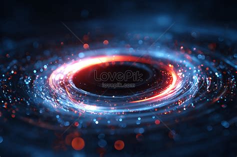 미래 기술의 개념에서 추상 블랙홀