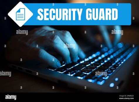 Inspiration Showing Sign Security Guard Business Idea Tools Used To
