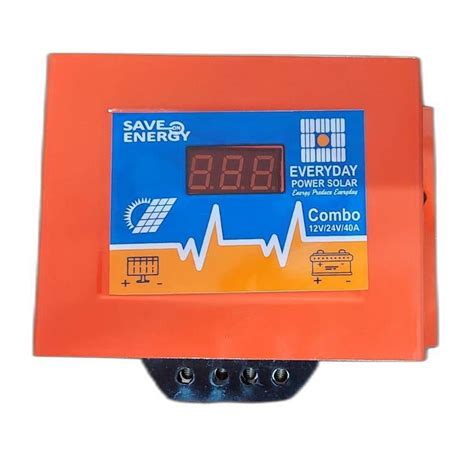 24V Pwm 40A Solar Charge Controller Capacity 1 KW At Rs 600 In Gangoh