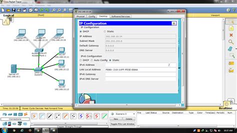 Contoh Simulasi Jaringan Server Switch Wirelles Device Dan Router Menggunakan Cisco