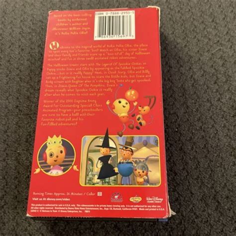 Rolie Polie Olie Vhs Playhouse Disney Spookie Ookie Halloween H22