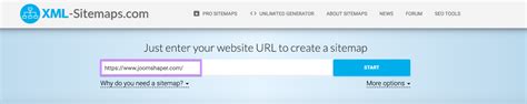 How To Create An Xml Sitemap For Your Joomla Website Joomshaper