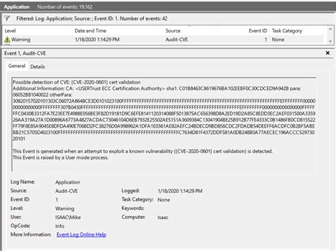Windows Event Log Audit CVE
