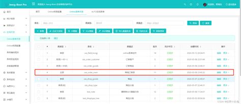 【jeecg Boot项目开发crm】：day07jeecgboot 零基础入门视频 05online表单自定义按钮与js增强andpopup控件andonline报表【p5】jeecg表单开发可以