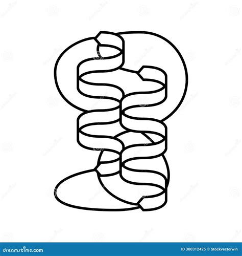 Protein Folding Is Caused By Polypeptide Chains Stock Image