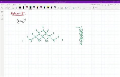 solved pascal s triangle use pascal s triangle to expand the expression