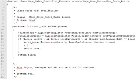 Extending Magento