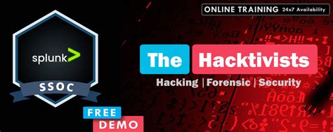 Splunk Security Operations Center Analyst The Hacktivists