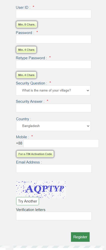 Tin Certificate ই টিন সার্টিফিকেট অনলাইন আবেদন। টিন সার্টিফিকেট বের