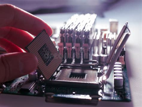 Central Processing Unit Cpu Server Computer Before Installing
