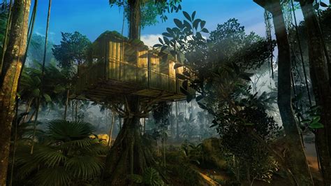 Build Your Own Jungle Treehouse In The New Green Hell Building Update