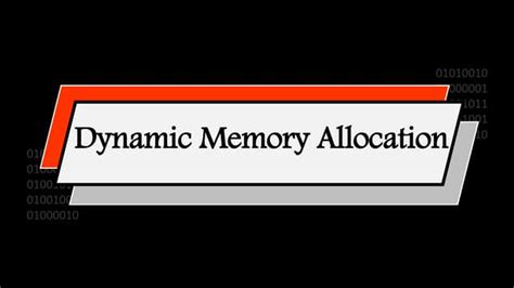 Dynamic Memory Allocation Ppt