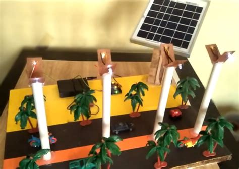 intensity controlled street light system with solar power using arduino